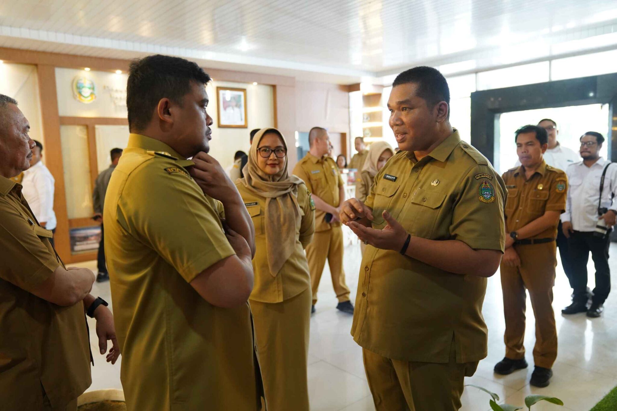 Gubernur SUMUT Kunjungi Kantor DISBUDPAREKRAF SUMUT Usai Libur Lebaran, Tinjau Kinerja dan ...